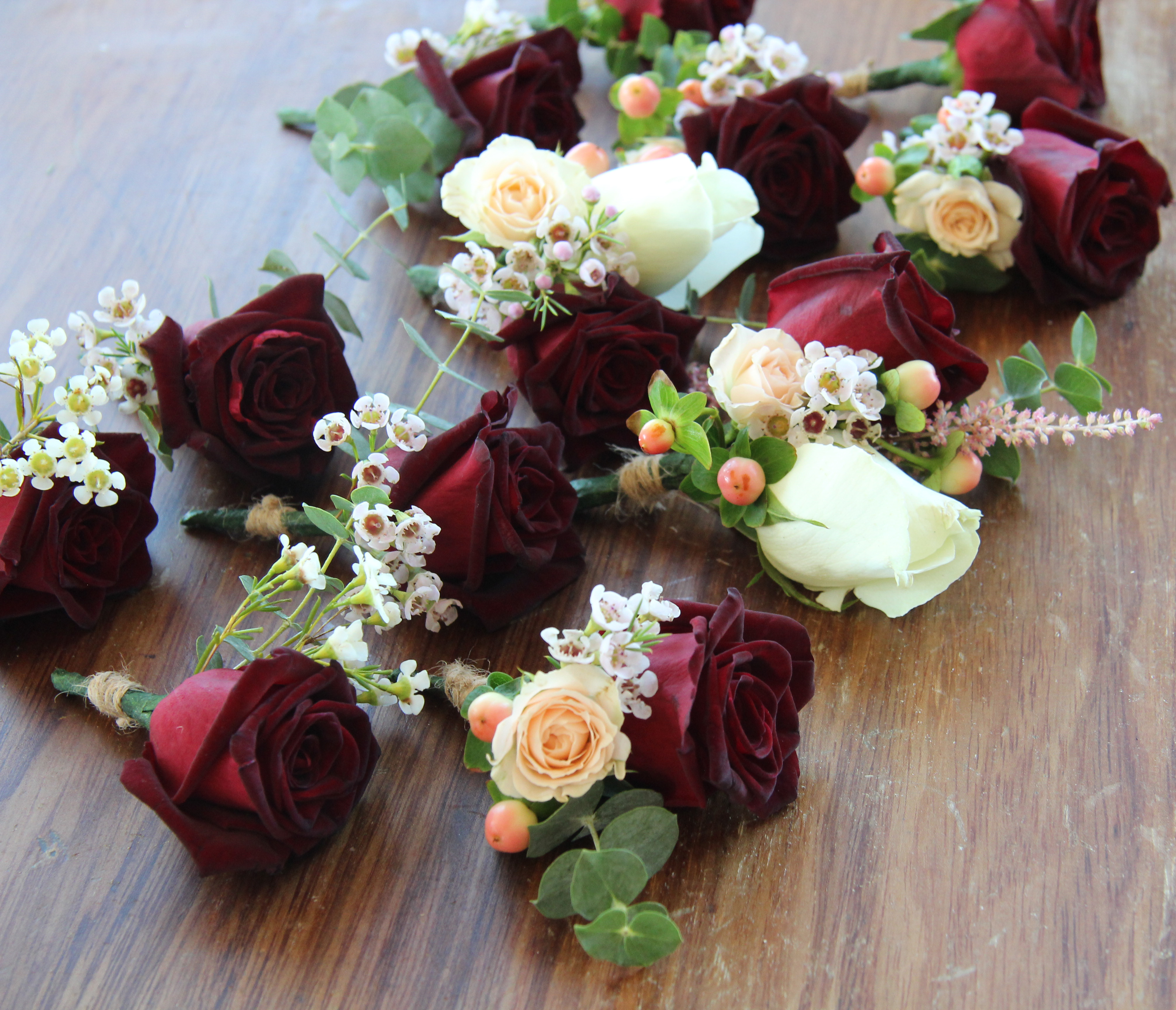 Buttonholes and Corsages - Hampshire Flower Barn