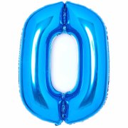 Blue Number 0 - Hampshire Flower Barn