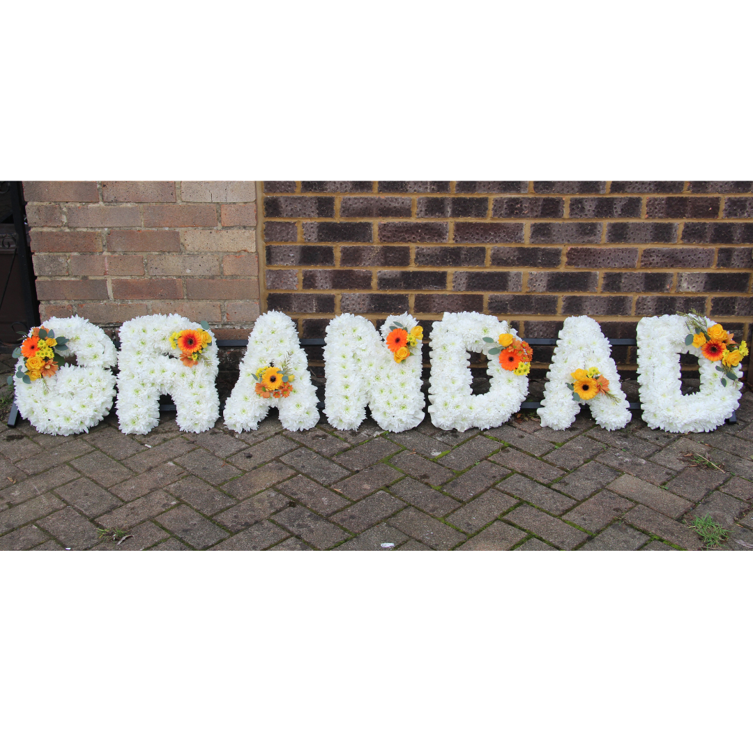 GRANDAD Letters - Hampshire Flower Barn