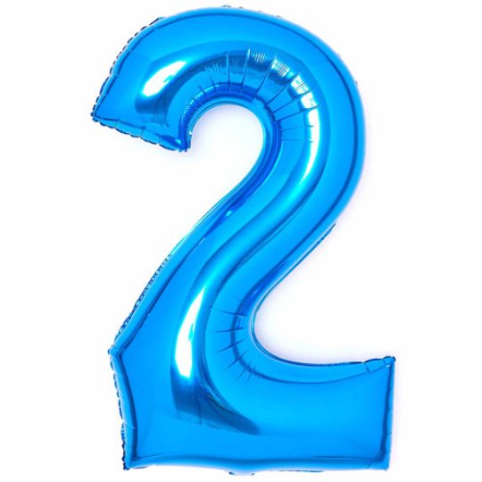 Blue Number 2 - Hampshire Flower Barn