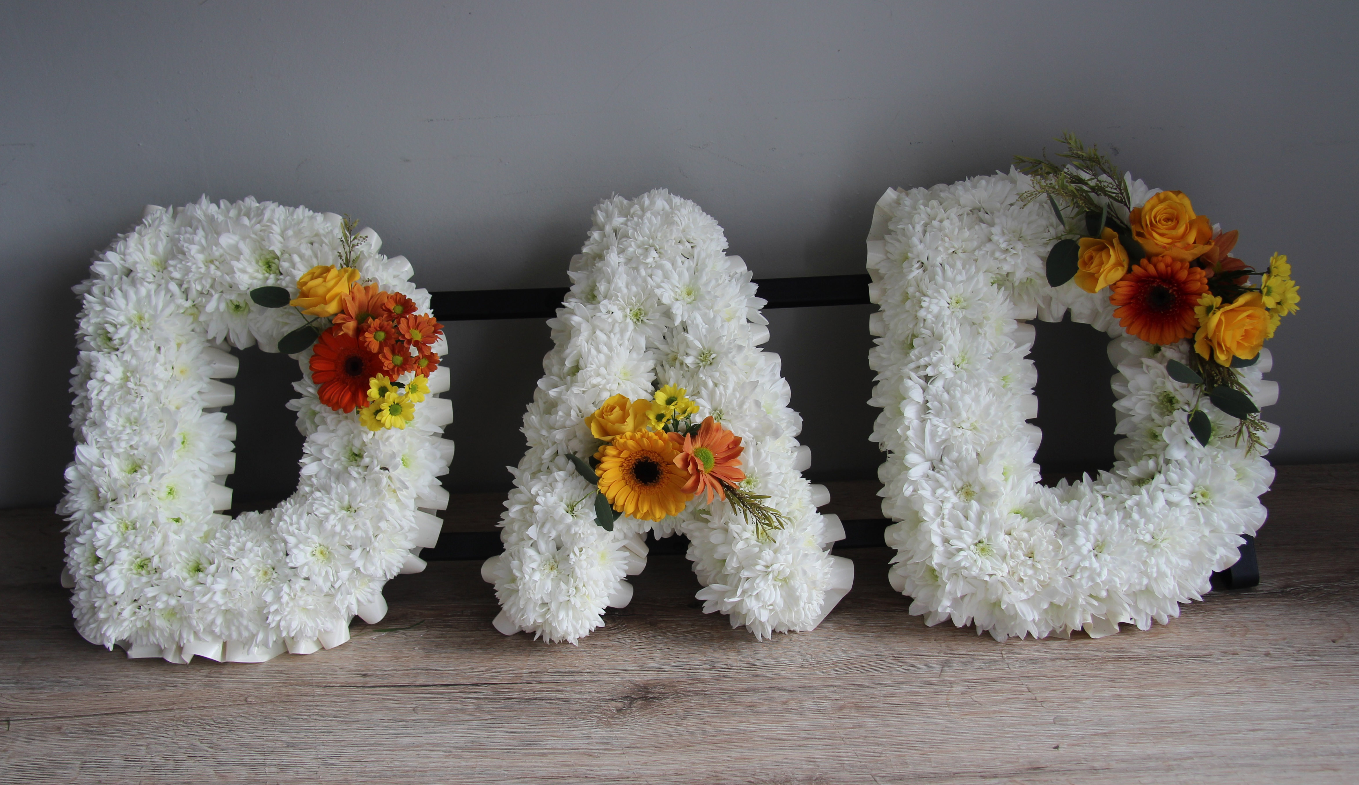 DAD Letters - Hampshire Flower Barn